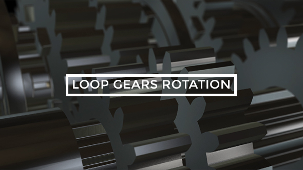 Gearbox Gears Rotation #3, Motion Graphics | VideoHive