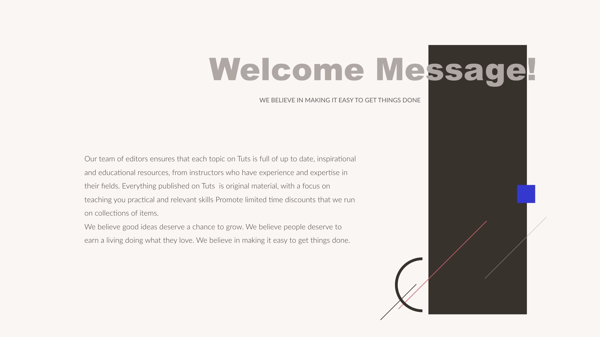 Hello - Keynote Presentation Template, Presentation Templates ...