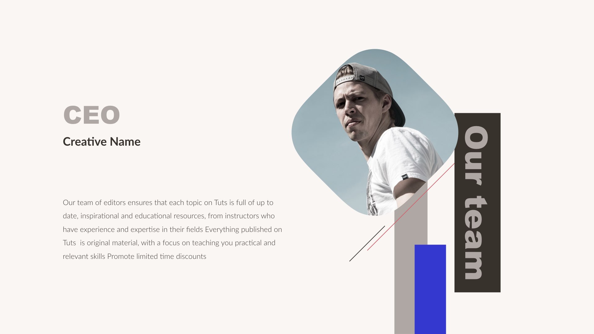 Hello - Keynote Presentation Template, Presentation Templates ...