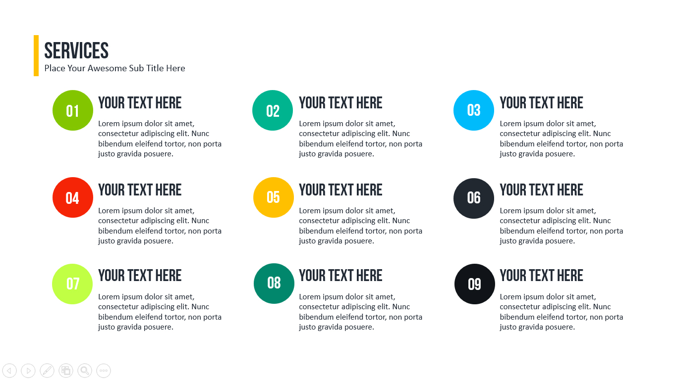 Business One Powerpoint Presentation Template, Presentation Templates