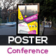 Event Summit Conference Poster Template, Print Templates | GraphicRiver