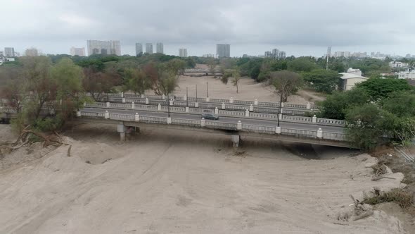 Aerial view of River without Water, Stock Footage | VideoHive