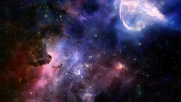Flying Through Space, Stock Footage | VideoHive