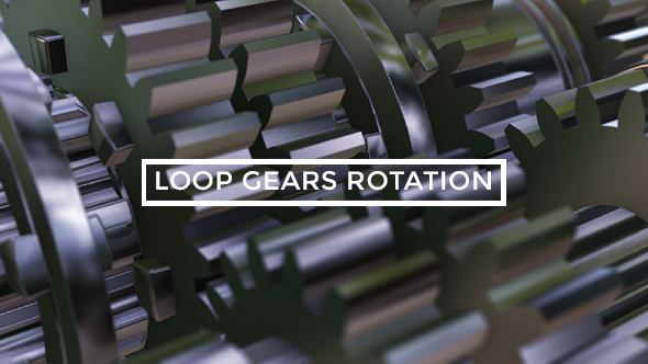 Gearbox Gears Rotation #2, Motion Graphics | VideoHive
