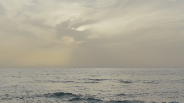A View of the Ocean and the Horizon., Stock Footage | VideoHive