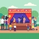Kids Theater Performance Show on Scene, Vectors | GraphicRiver