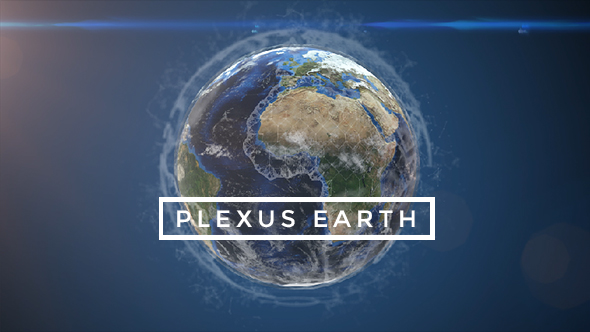 Plexus Earth Rotation #3, Motion Graphics | VideoHive
