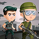 2D Game Soldiers Character Sprites Sheets, Game Assets | GraphicRiver