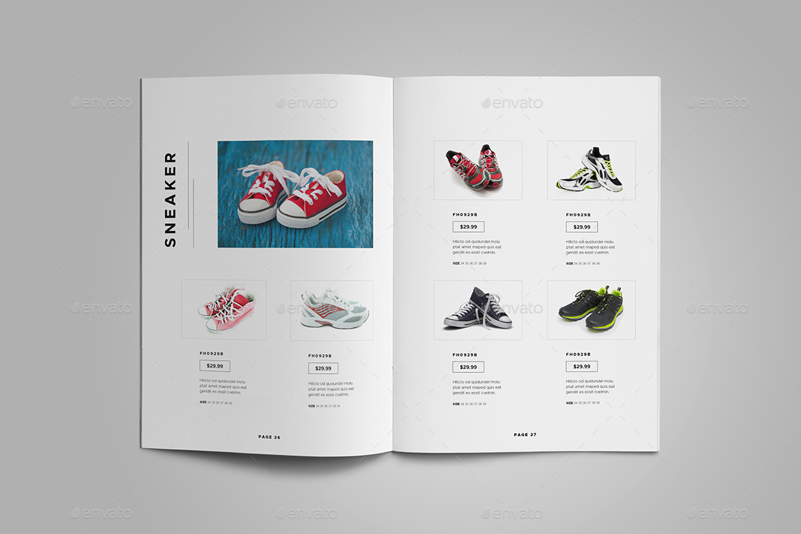 Product Catalog Template, Print Templates | GraphicRiver