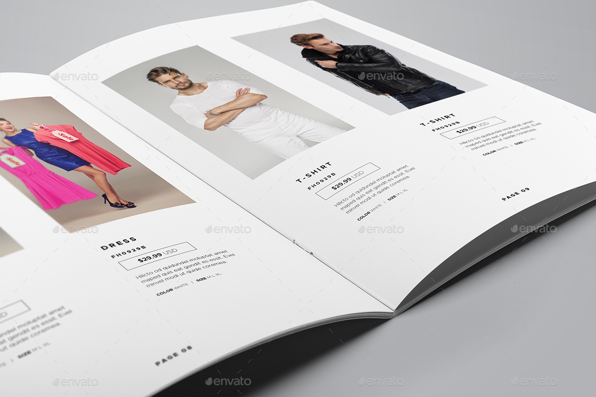 Product Catalog Template by meenom | GraphicRiver