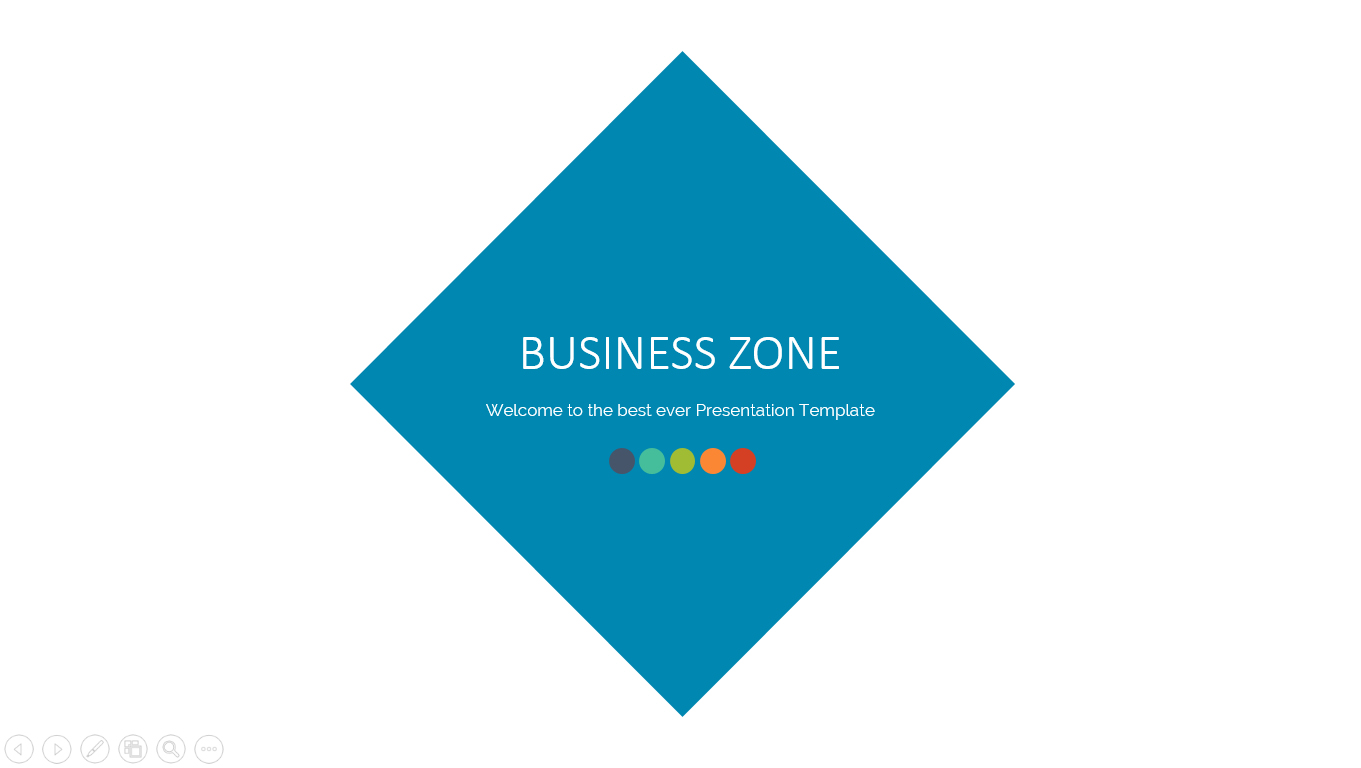 Business Zone - Multipurpose Powerpoint Template, Presentation Templates