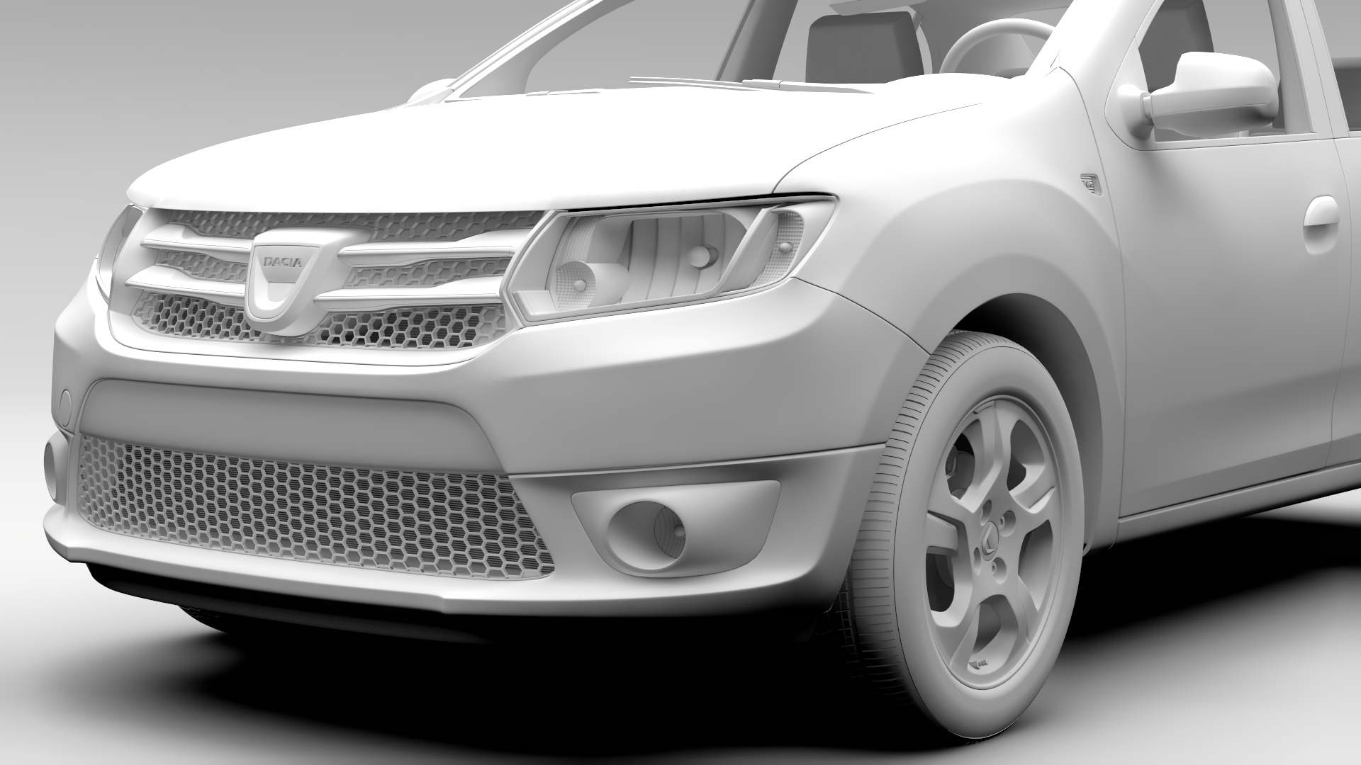 Dacia Logan 2015 by creator_3d | 3DOcean