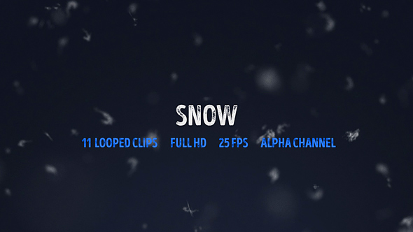Snow, Motion Graphics | VideoHive
