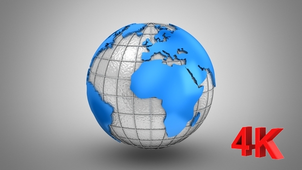 World Map Turns Into a Globe, Motion Graphics | VideoHive