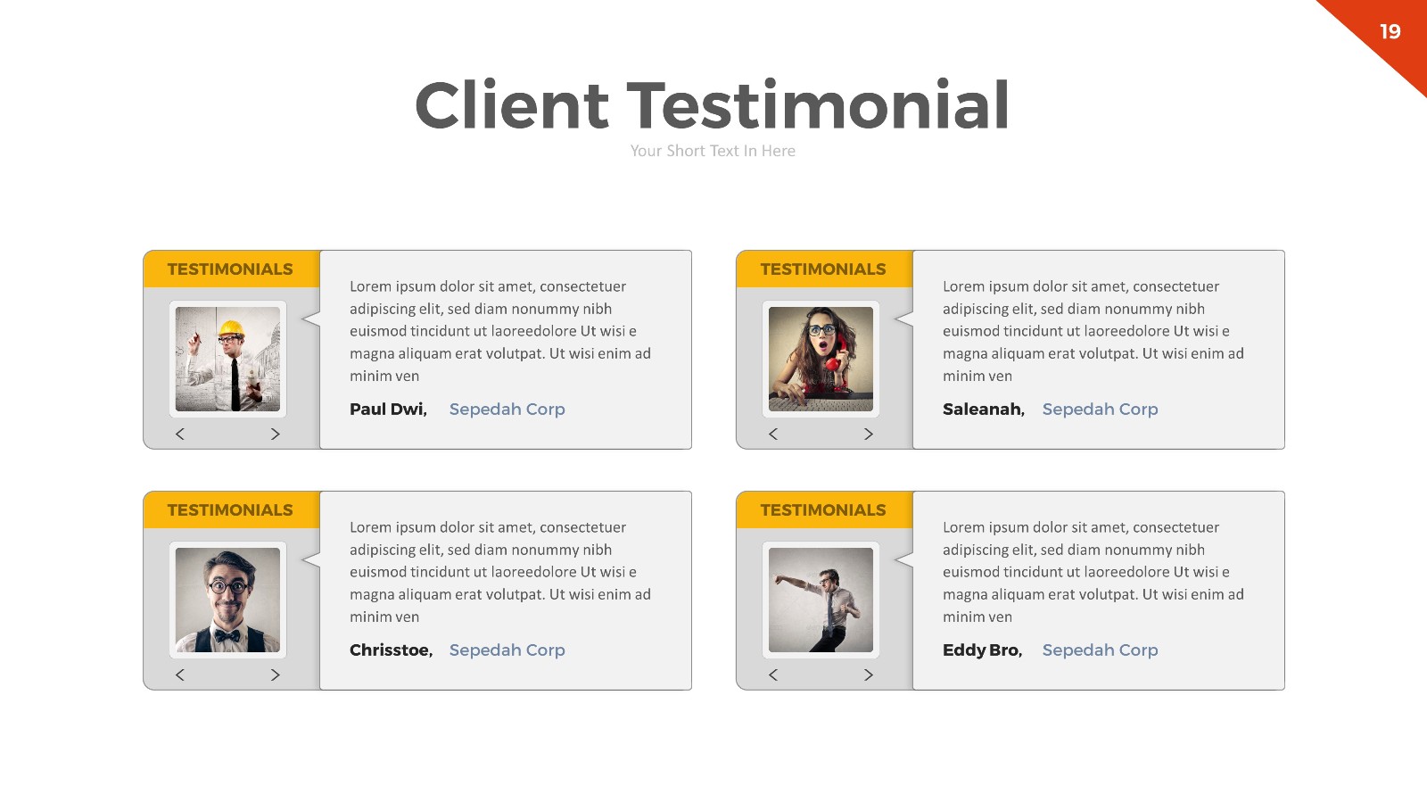 Testimony PowerPoint Template by RRgraph | GraphicRiver