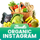 Organic Store, Farm Market, Fresh Food Banner Ads - 10 PSD, Web Elements
