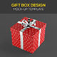 Gift Box Design Mock up Template, Graphics | GraphicRiver