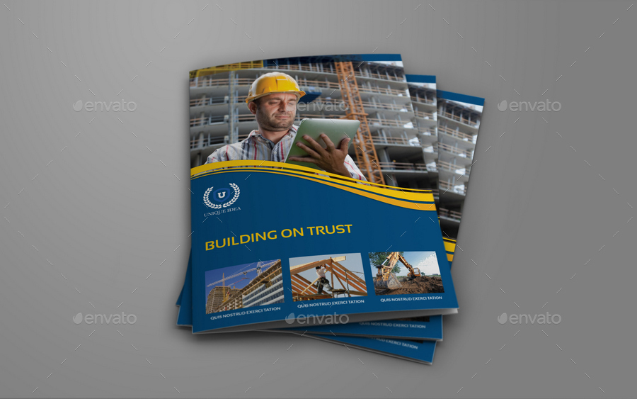 Construction Company Brochure Bundle Vol.1, Print Templates | GraphicRiver