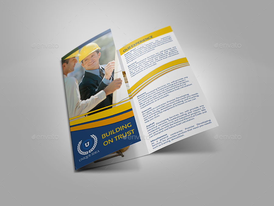 Construction Company Brochure Bundle Vol.1, Print Templates | GraphicRiver