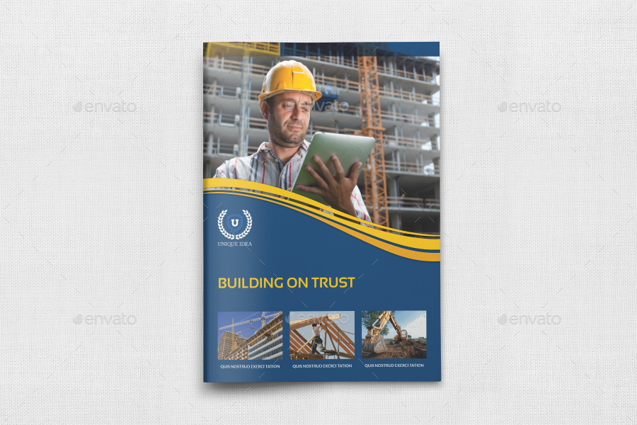 Construction Company Brochure Bundle Vol.1, Print Templates | GraphicRiver