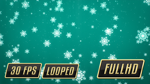 Snowflakes Falling, Motion Graphics | VideoHive