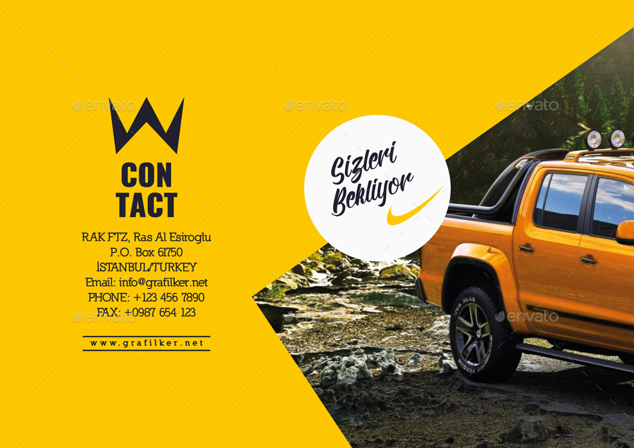 Automobile Introduction Brochure Templates, Print Templates | GraphicRiver