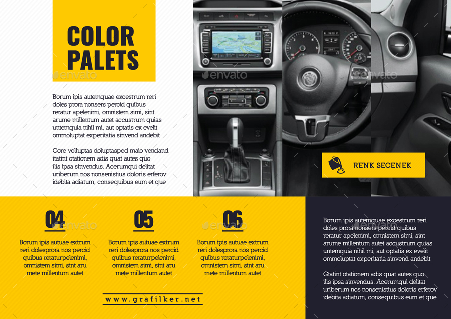 Automobile Introduction Brochure Templates, Print Templates | GraphicRiver