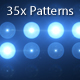 35 Flashlights Patterns Kit Blue, Motion Graphics | VideoHive