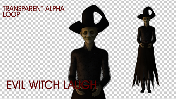 Evil Witch Laugh - Loop, Motion Graphics | VideoHive
