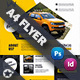 Automobile Introduction Flyer Templates, Print Templates | GraphicRiver