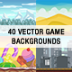40 Vector Game Backgrounds with Tilesets - Horizontal and Vertical ...
