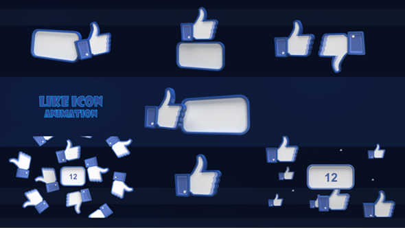 Like Icon Animation, Motion Graphics | VideoHive