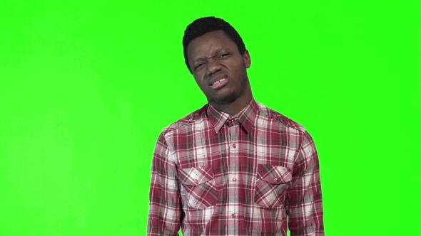 Young Man Making Wry Face, Stock Footage | VideoHive