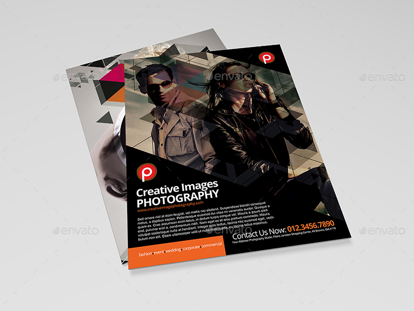 US Letter Flyer Mockup, Graphics | GraphicRiver