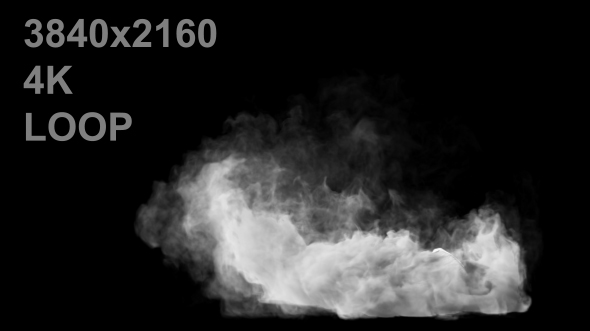 Large Smoke Rising Slowly, Motion Graphics | VideoHive