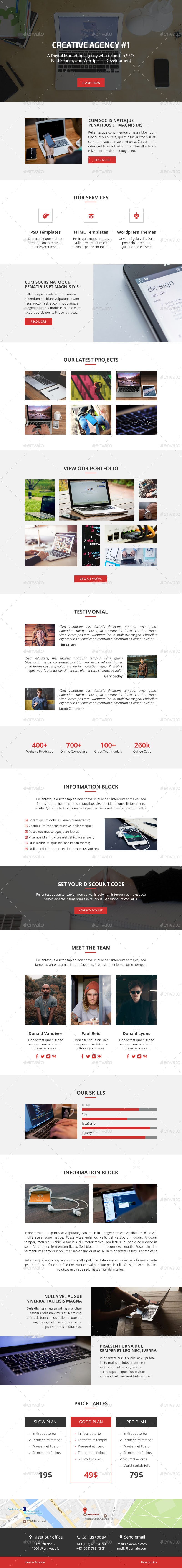 Unique - Creative Multipurpose Email Template, Web Elements | GraphicRiver