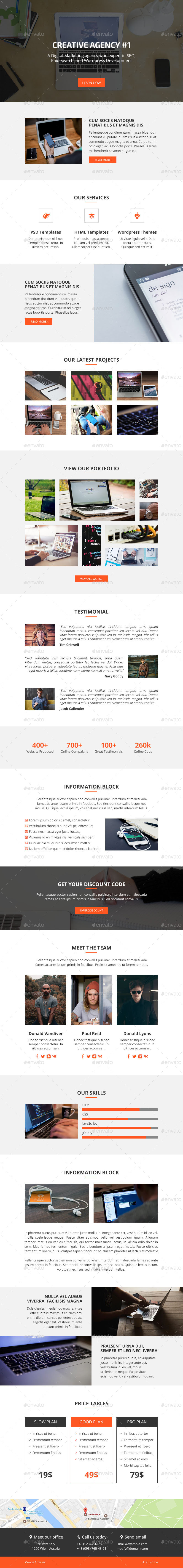 Unique - Creative Multipurpose Email Template, Web Elements | GraphicRiver