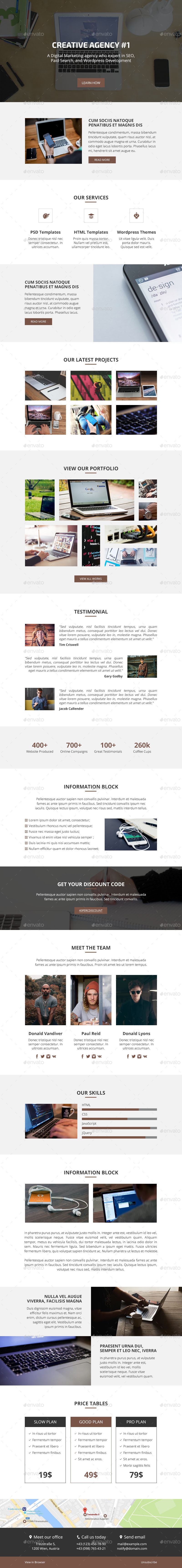 Unique - Creative Multipurpose Email Template, Web Elements | GraphicRiver