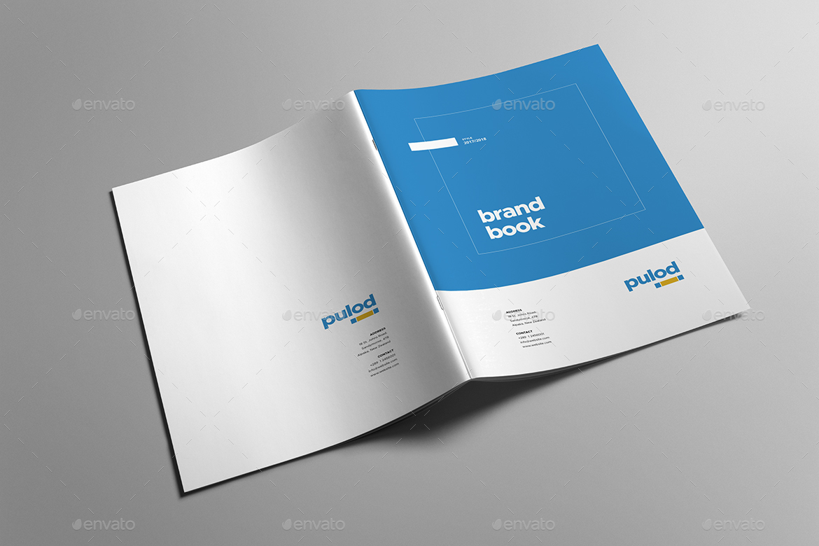 Minimal Brand Book, Print Templates | GraphicRiver