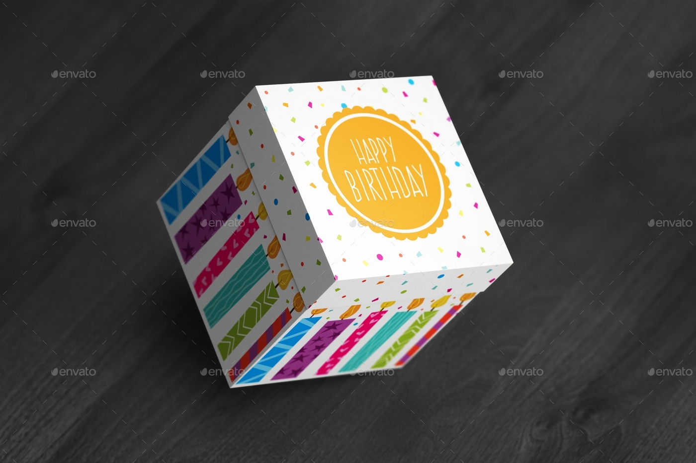 Square Box / Package Mock-Up, Graphics | GraphicRiver