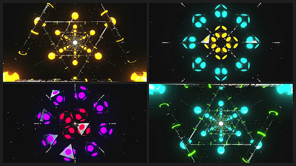 Cosmic Elements VJ Loops Pack, Motion Graphics | VideoHive