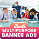 Multipurpose Banner Ads, Web Elements | GraphicRiver