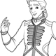 Prince Charming Coloring Page, Vectors | GraphicRiver