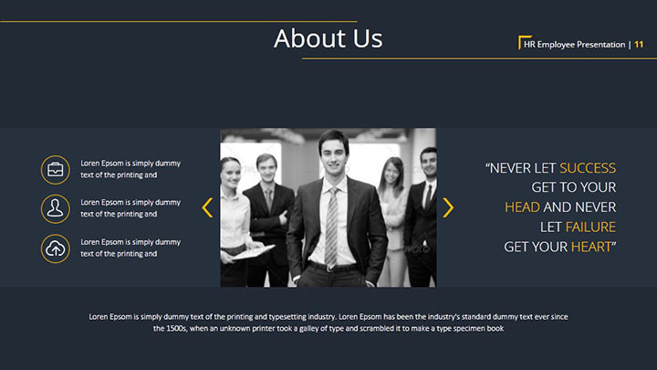 HR Employee Handbook Presentation, Presentation Templates | GraphicRiver