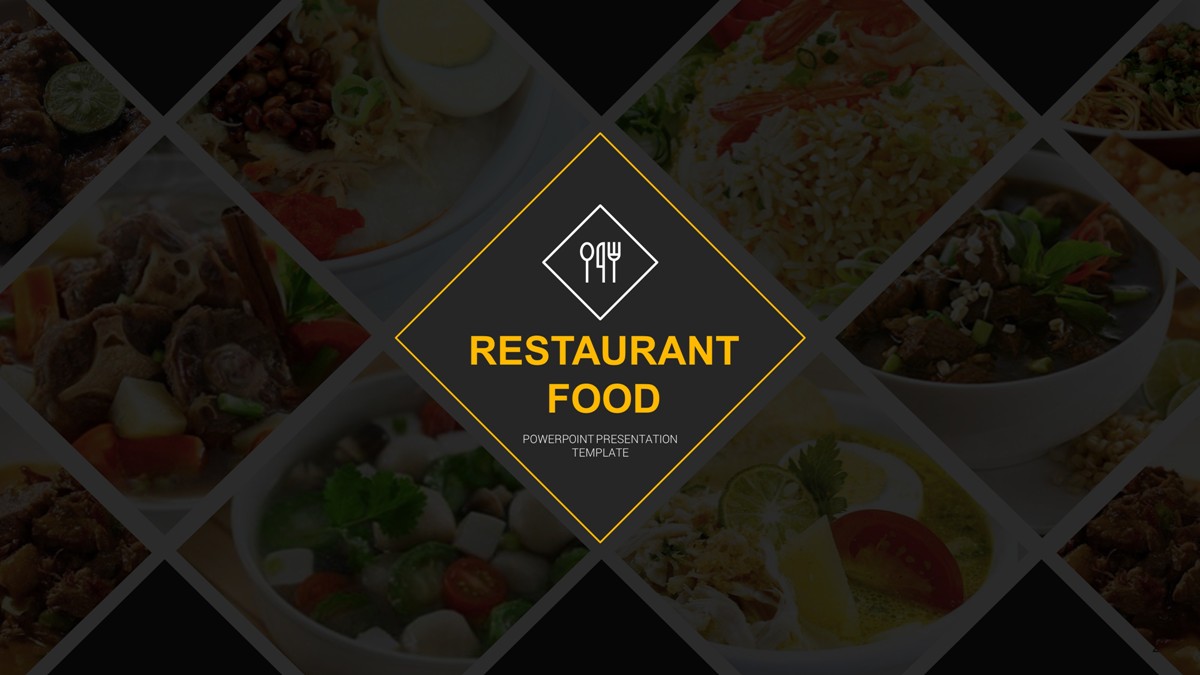 Restaurant Food Presentation Template, Presentation Templates ...