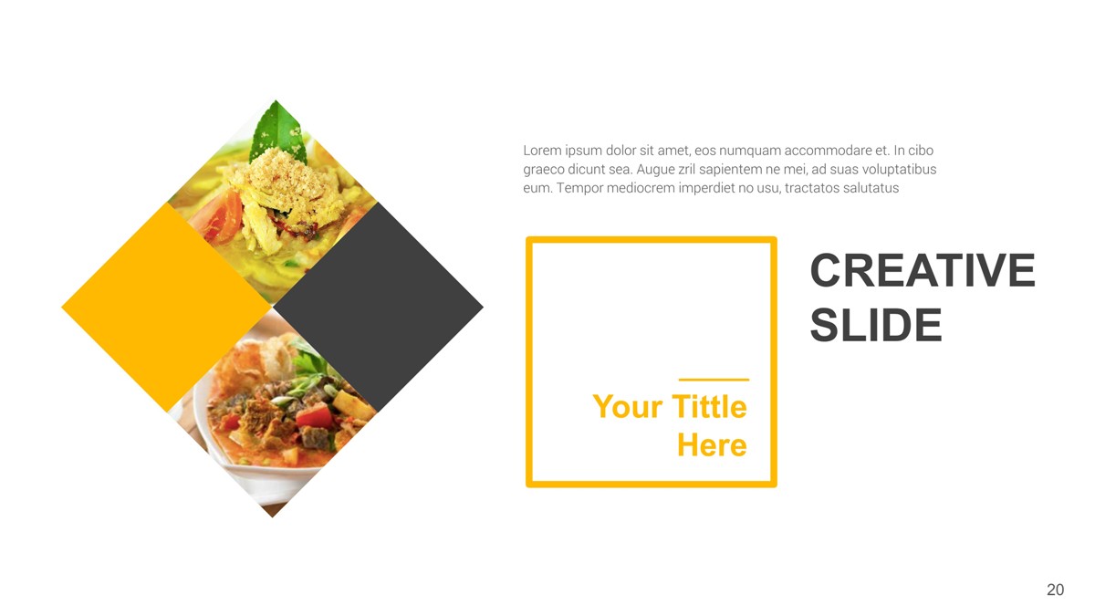 Restaurant Food Presentation Template, Presentation Templates ...