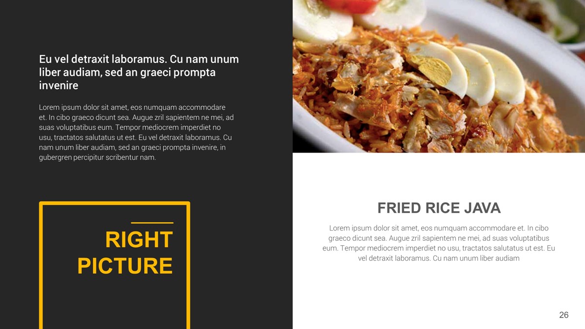Restaurant Food Presentation Template, Presentation Templates ...