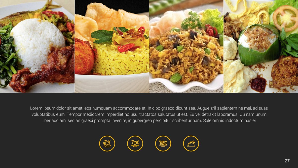 Restaurant Food Presentation Template, Presentation Templates ...