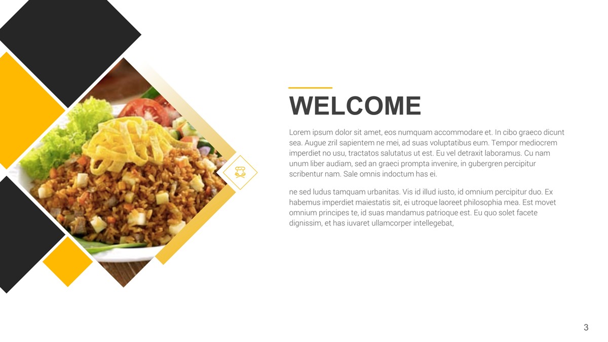 Restaurant Food Presentation Template, Presentation Templates ...