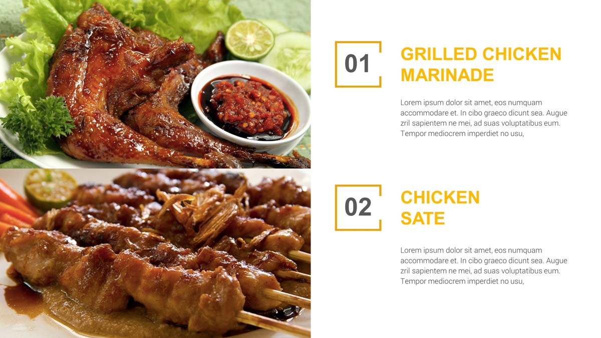 Restaurant Food Presentation Template, Presentation Templates ...